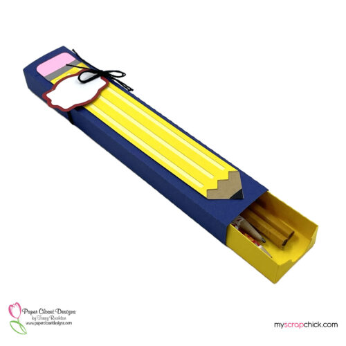 Pencil Box 3D - My Scrap Chick